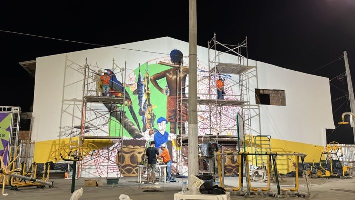 ARTISTAS FINALIZAM MURAL DE ARTE URBANA EM BAIRRO HISTÓRICO DE MARABÁ ...